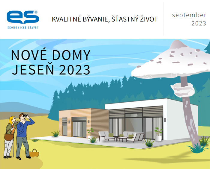 Nové domy jeseň 2023 | Ekonomické stavby